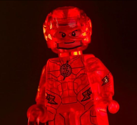 SALE - The Timeline Traveler Trans-Red Variant by Jaka Brick (miniBIGS